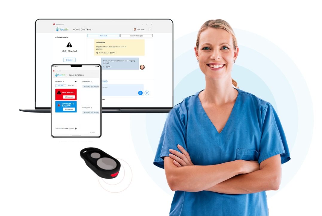 Panic Button System for Mental Health - TeamAlert