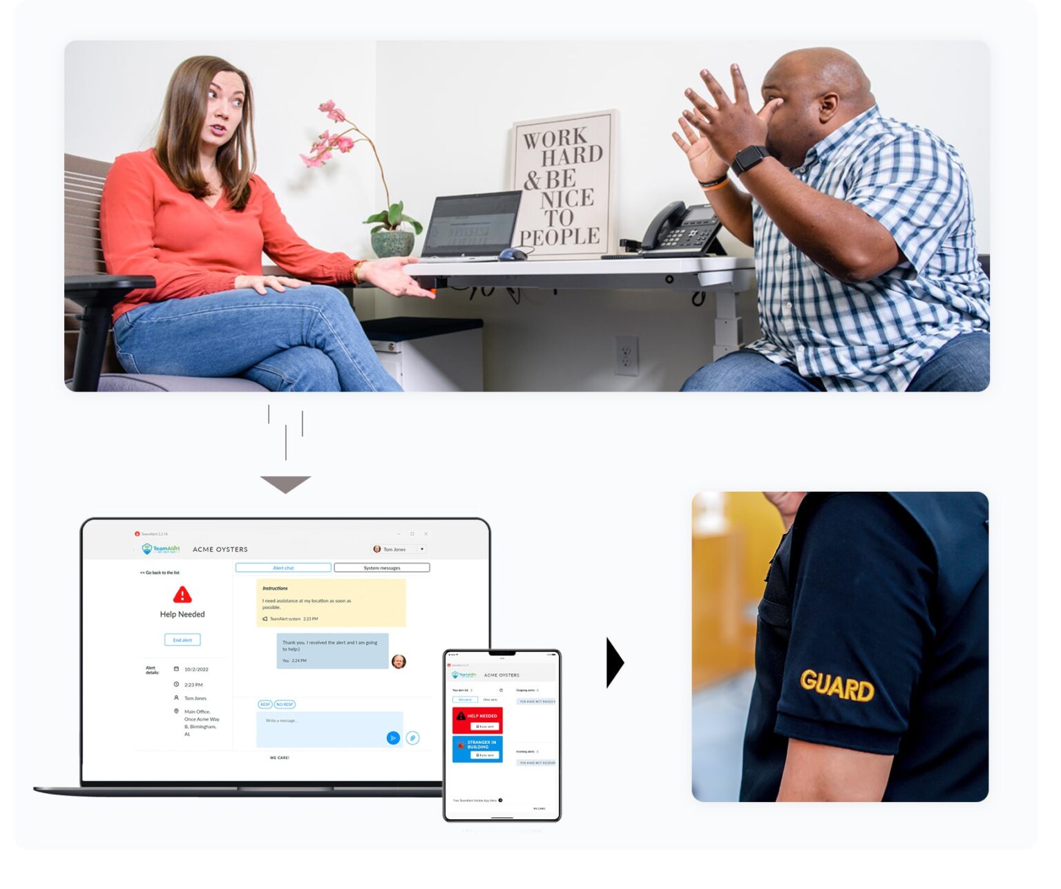 Panic Button System for Local Government Agencies - TeamAlert